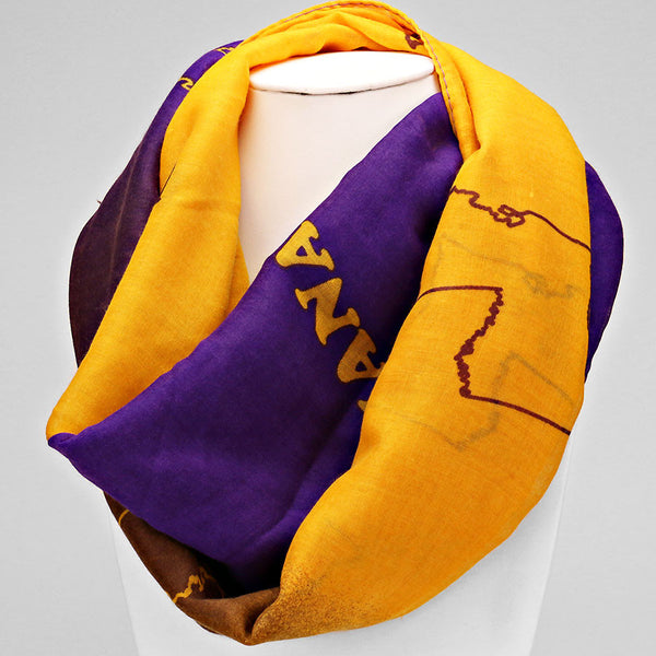 LSU Tigers Infinity Scarf – Streets of Orleans